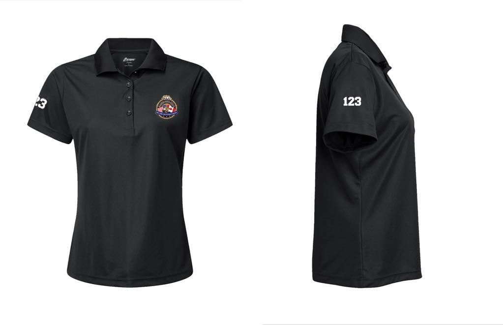 FBI N.A. Chapter Logo WOMEN’S PERFORMANCE Polo – Squad Life