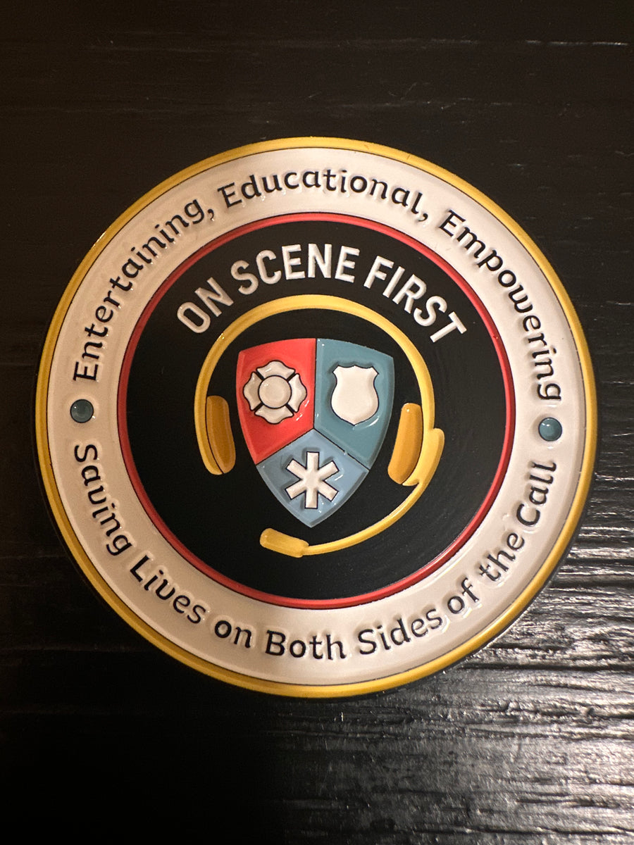 On Scene First Challenge Coin – Squad Life