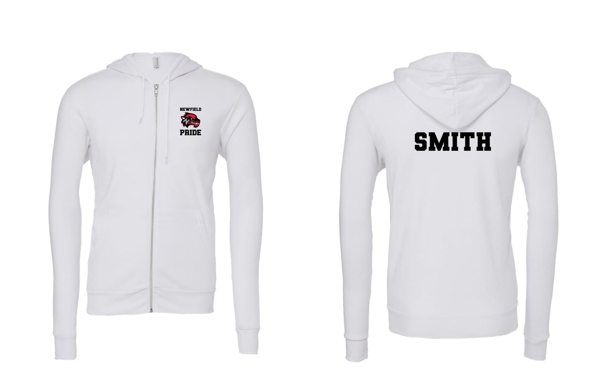Personalized Newfield Cheer Design 2 Wolverine Zip Up Hoodie – Squad Life