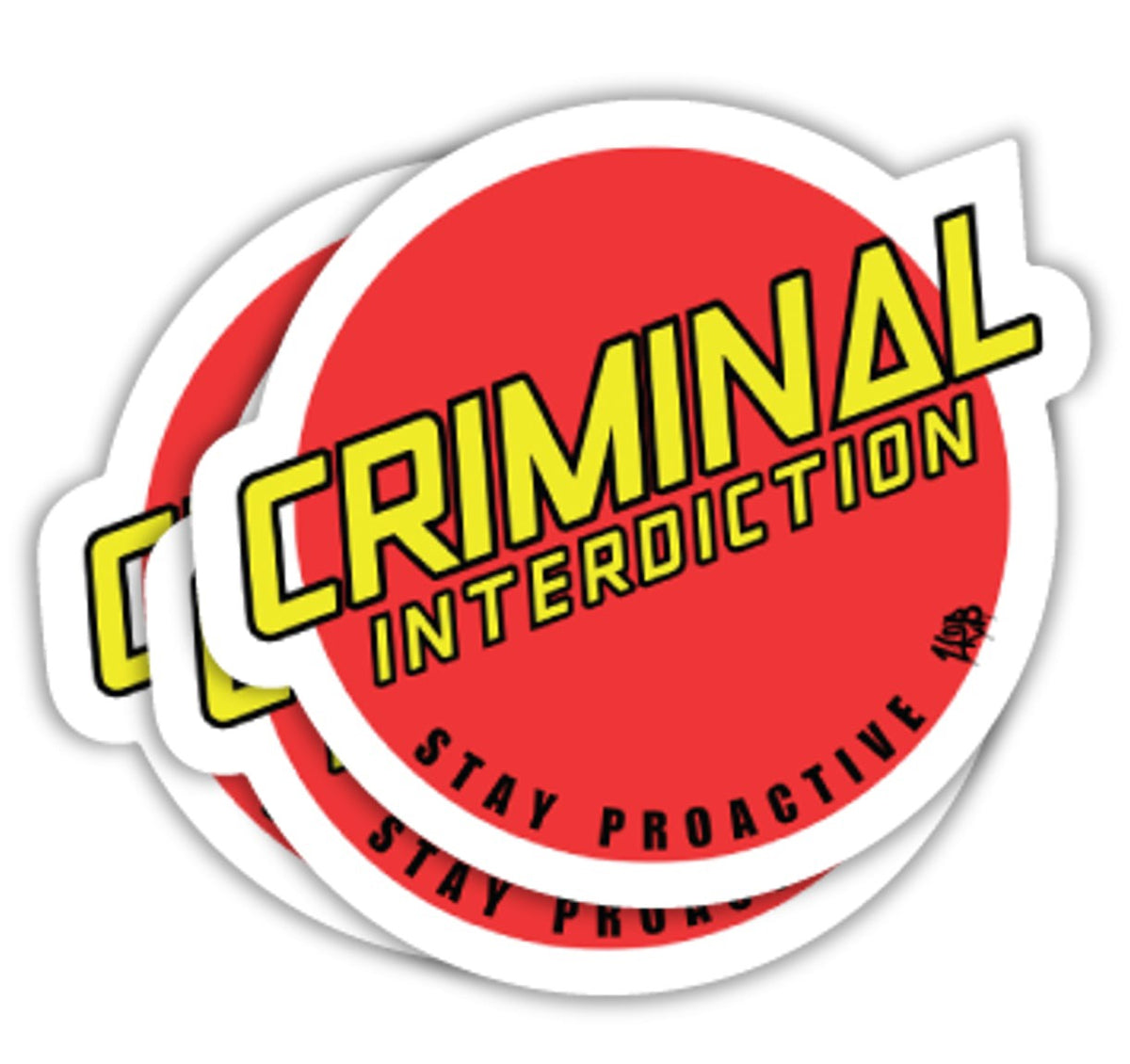 U2B Criminal Interdiction Stickers – Squad Life