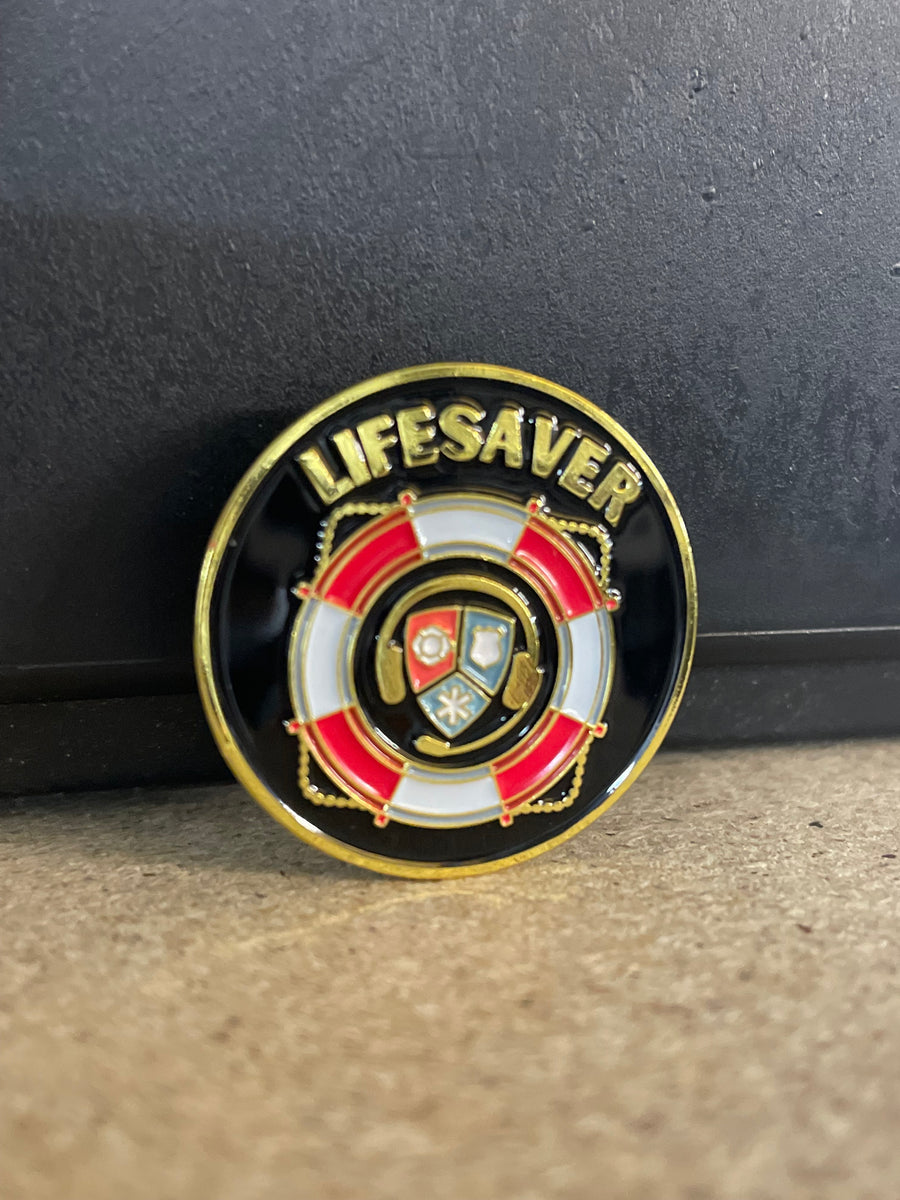 On Scene First Lifesaver Lapel Pin – Squad Life