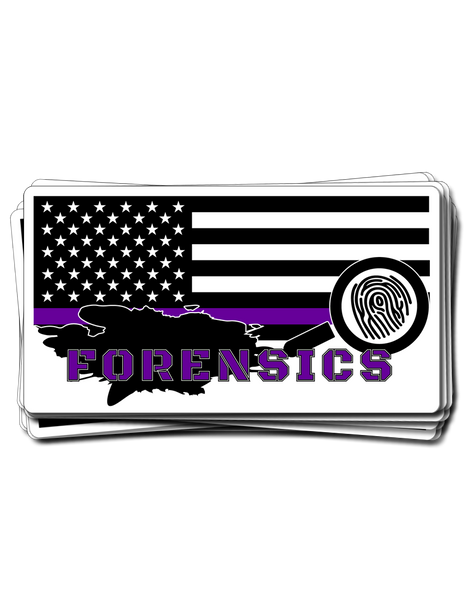 Forensics Vinyl Stickers – Squad Life