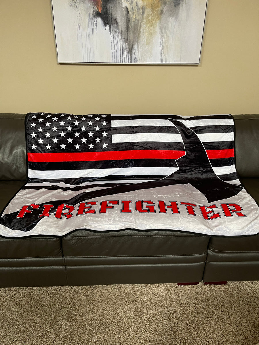 Firefighter Plush Throw Blanket – Squad Life
